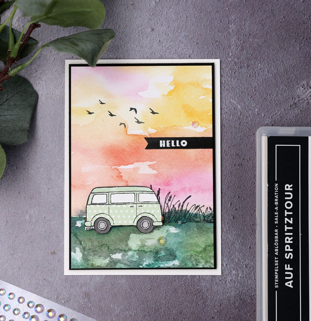 Freitagsvideo - Paper Piecing mit Produkten von Stampin' Up!