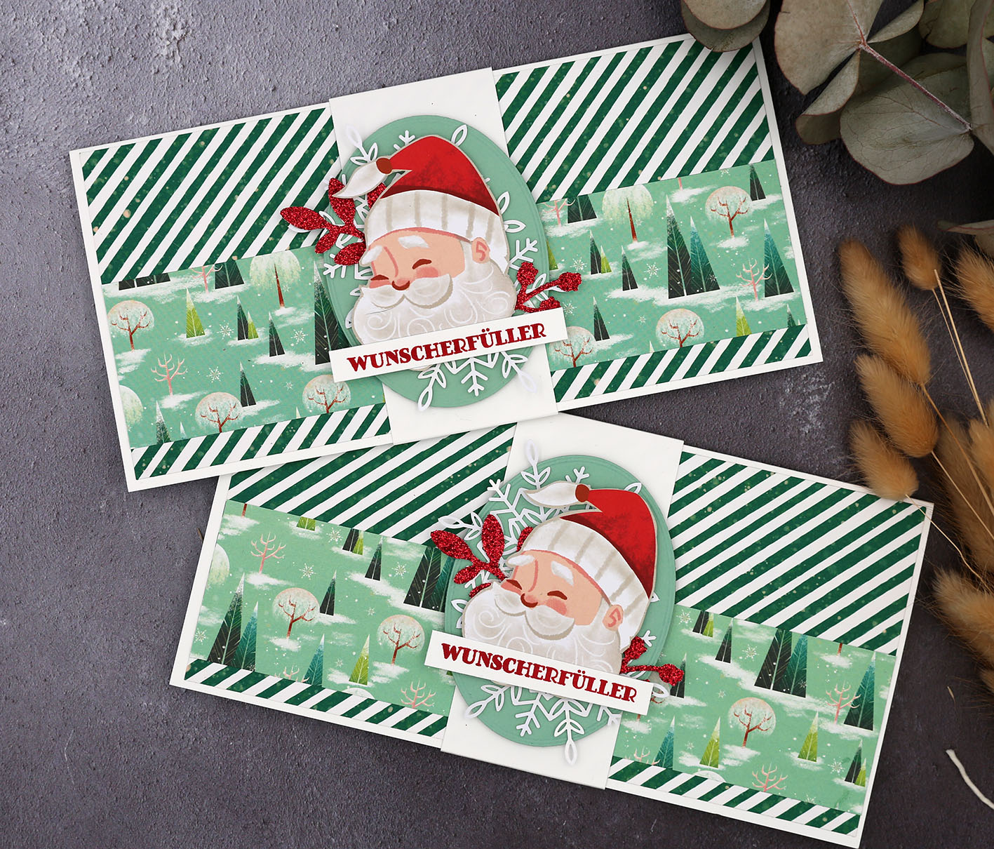 8 Tage Weihnachten -Tag8- Geldscheinkarte